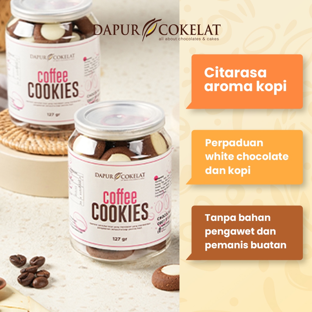 Jual DAPUR COKELAT - Coffee Cookies Premium | Cemilan Kue Kering Tanpa ...