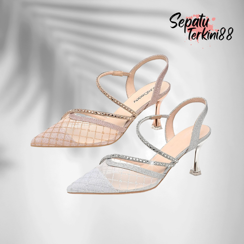 Jual Sepatu fashion hak tinggi high heels wanita elegan tinggi 5 cm ...