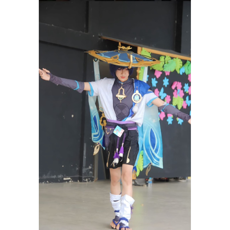 Jual Wanderer costume Fullset Topi+Geta | Shopee Indonesia