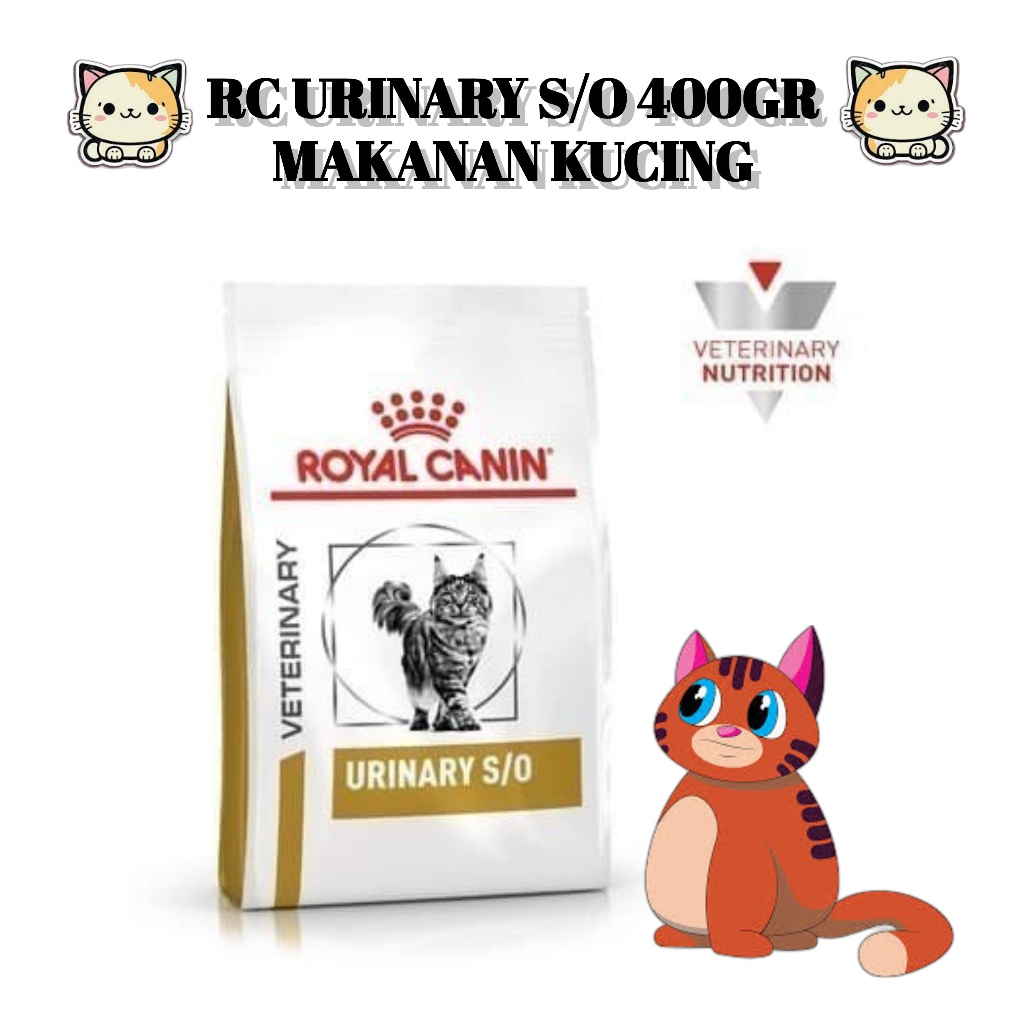 Jual RC Urinary SO 400 gr Makanan Kucing High Dilution 400gr Royal ...