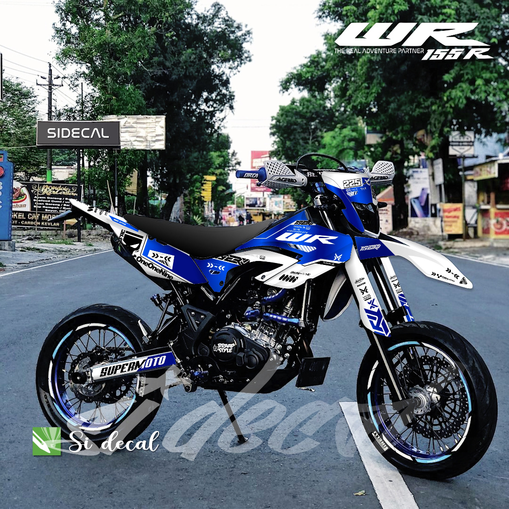 Jual decal wr 155 glosy bening halus simple full body new stiker custom ...