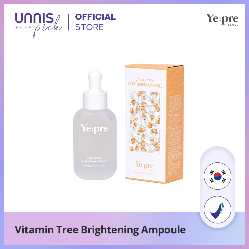 Jual Yepre Vitamin Tree Brightening Ampoule | Shopee Indonesia