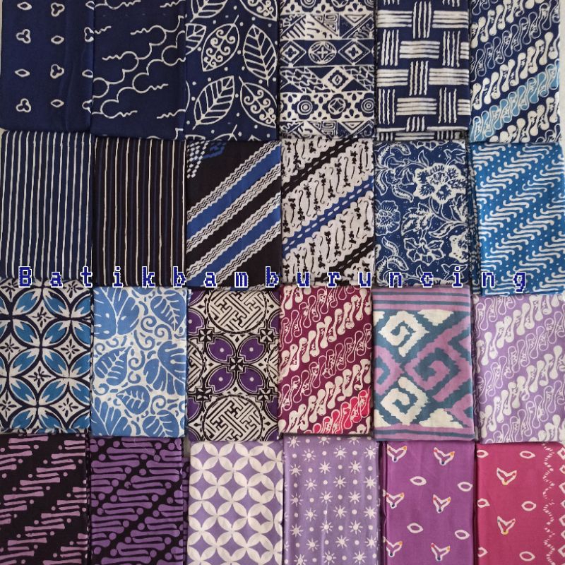 Jual kain batik cap garutan motif bunga matahari | Shopee Indonesia