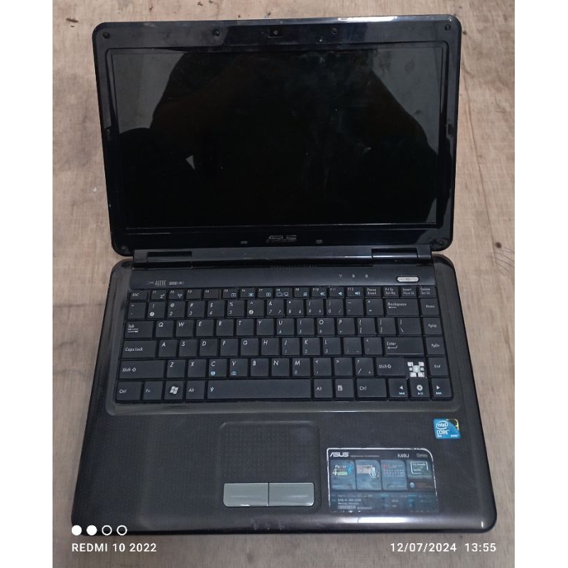 Jual Laptop Asus K401J Intel core2duo DDR2 kondisi matot mulus LCD ...