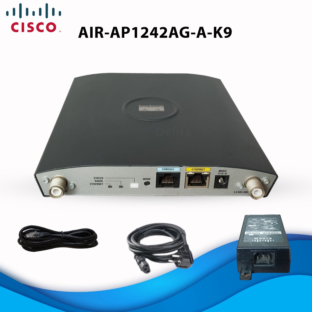 Jual Cisco Aironet Router WIFI WIRELESS AIR-AP1242AG-A-K9 Standalone ...