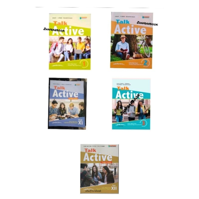 Jual BUKU TALK ACTIVE (BAHASA INGGRIS) KELAS X, XI, XII, XI TL dan XII ...