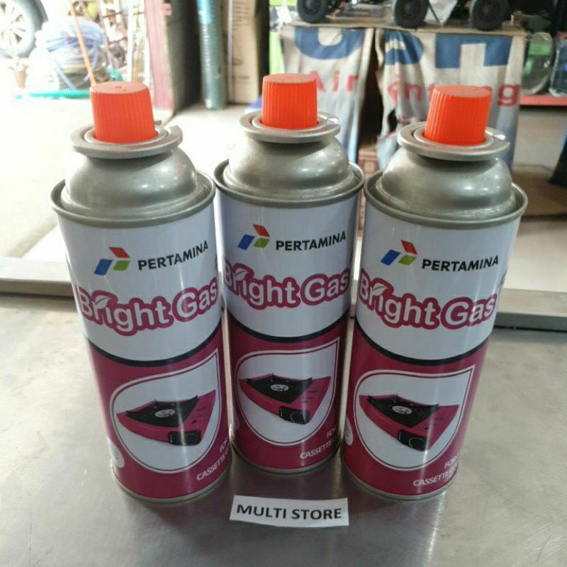 Jual Tabung elpiji mini / tabung gas portable Bright Gas Pertamina ...