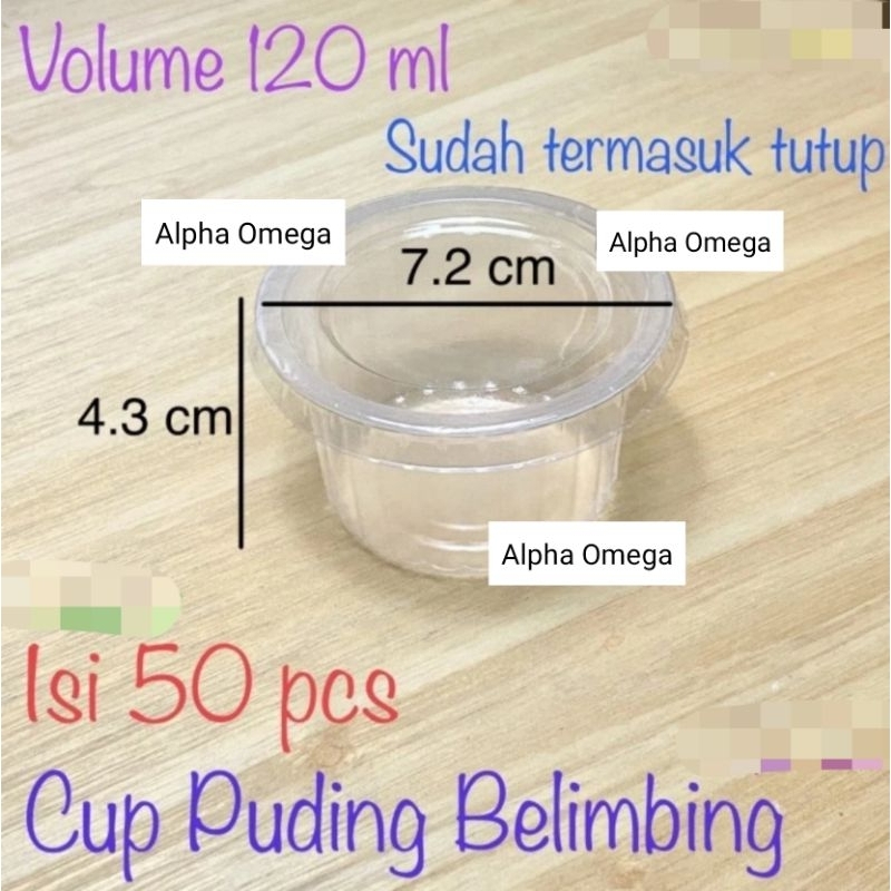 Jual Cup Agar Agar Ukuran 100/120ml (Belimbing) - 1 Slop | Shopee Indonesia