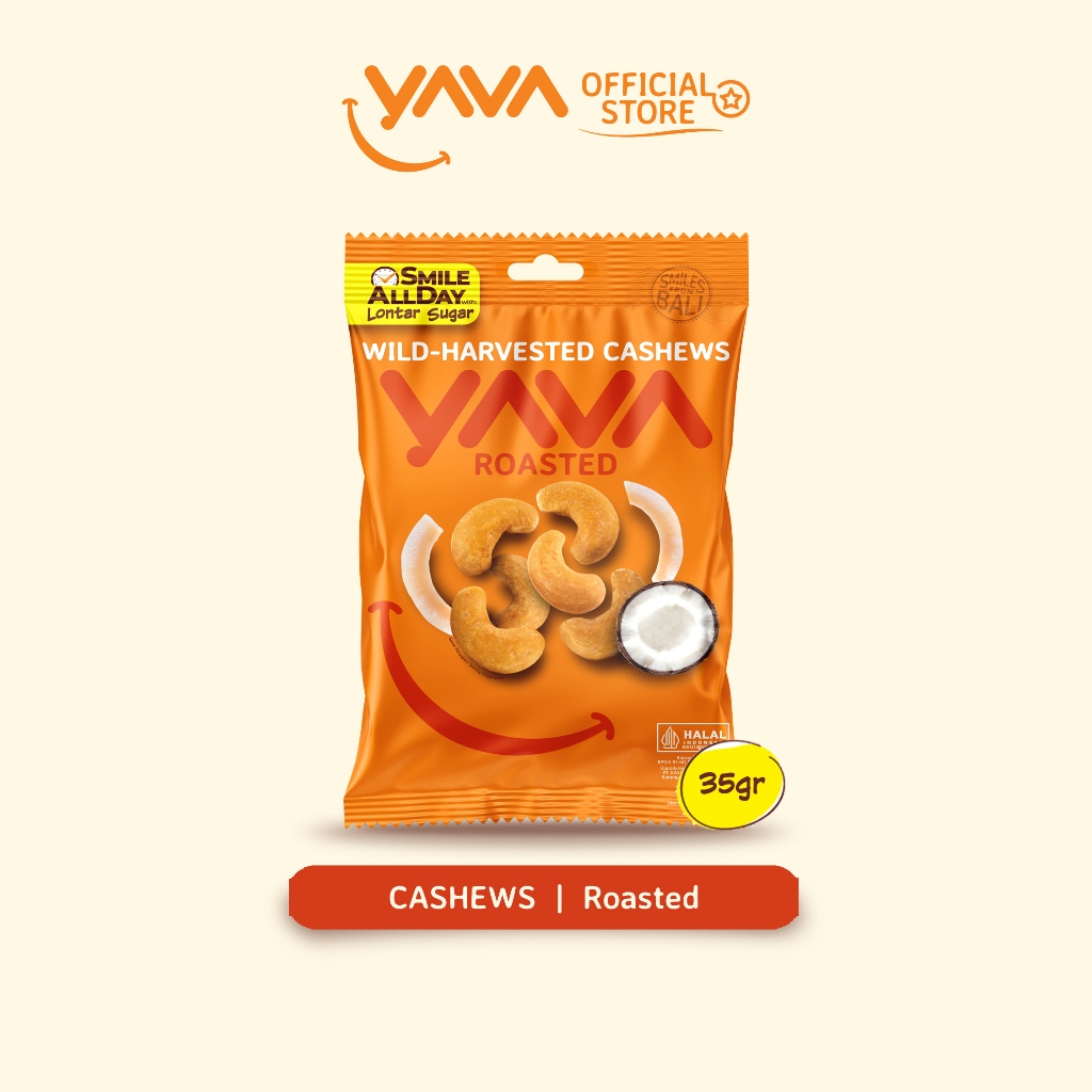 Jual YAVA Cashew Roasted 35g | Shopee Indonesia