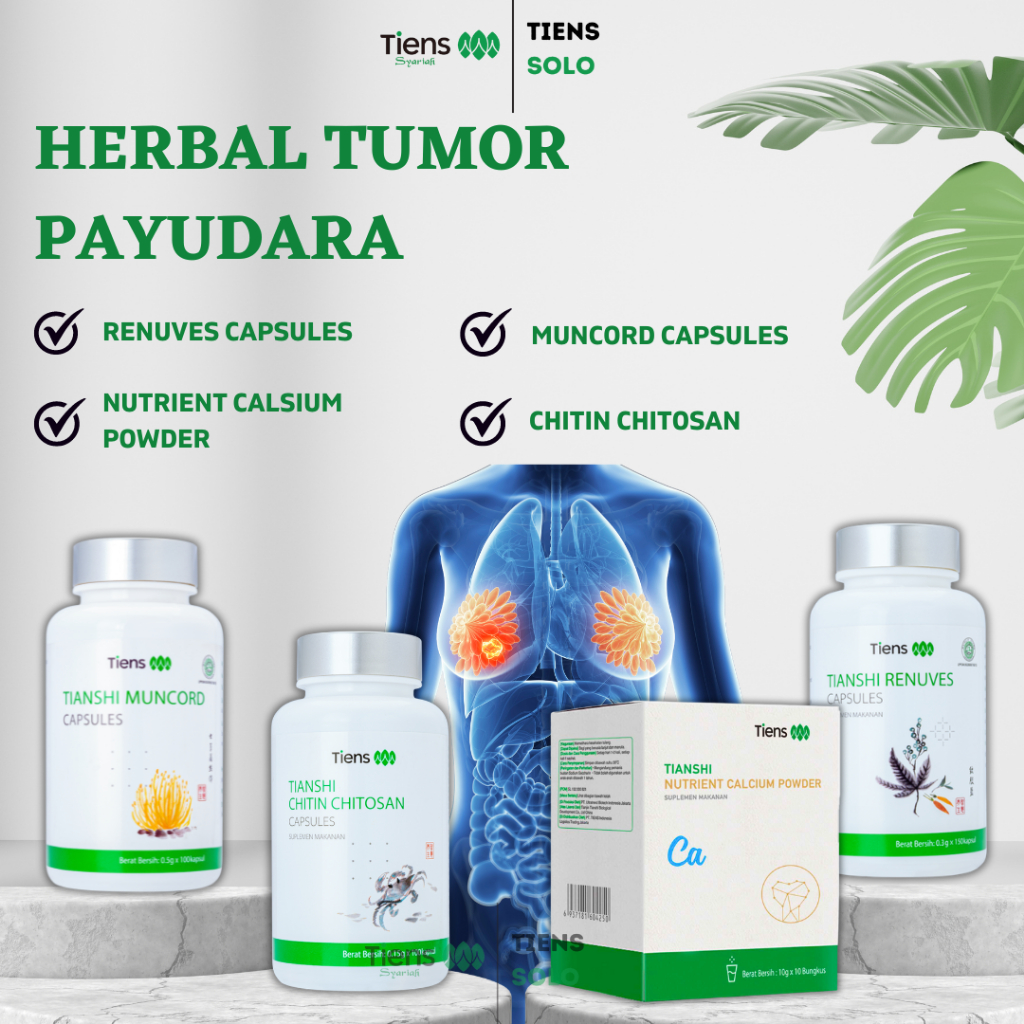 Jual Tiens Paket Obat Herbal Tumor & Kanker Payudara 4 Produk | Shopee ...
