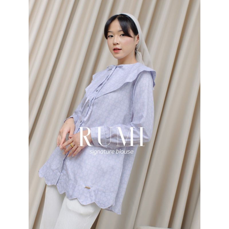 Jual Pulchra - Rumi Signature Blouse | Shopee Indonesia