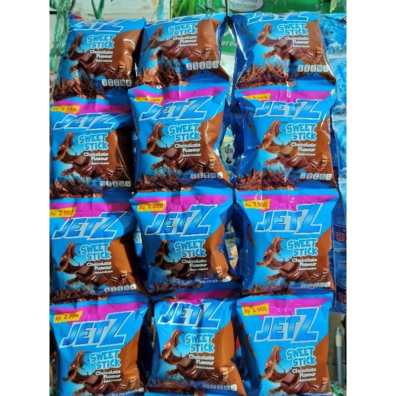 Jual Jet Z Sweet Stick Chocolate Flavour ( 1 Renceng isi 10 Pcs ...