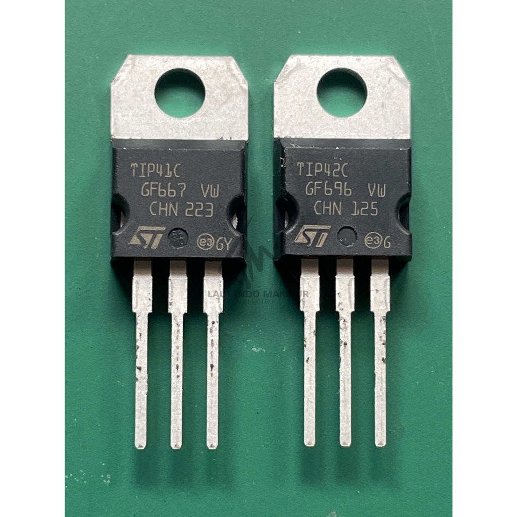 Jual TIP41 TIP42 ORIGINAL MERK ST TIP41C TIP42C ORI TIP 41 TIP 42 ORI ...