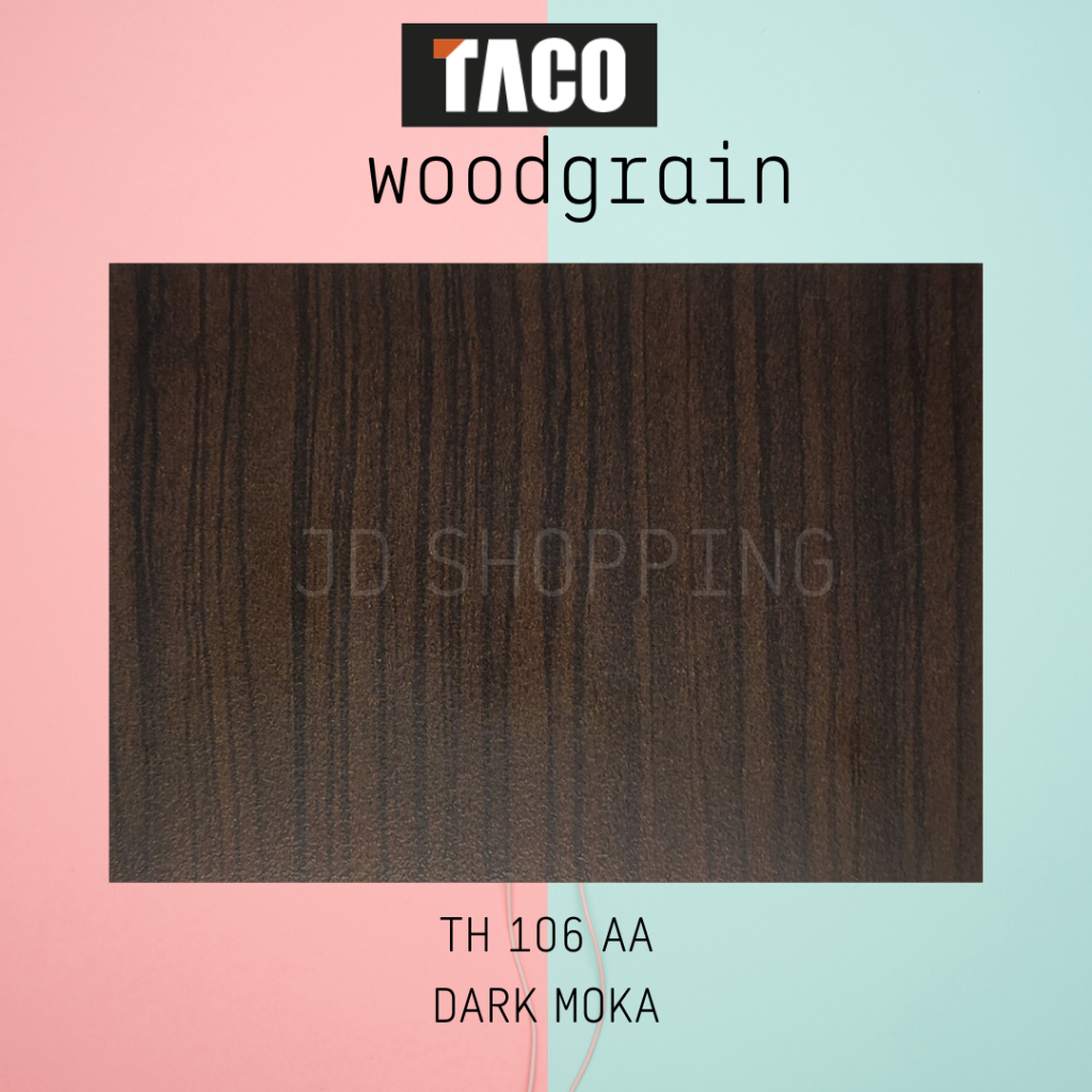 Jual (LUAR KOTA WAJIB PALLET KAYU) HPL TACO WOODGRAIN TH 106 AA Dark ...