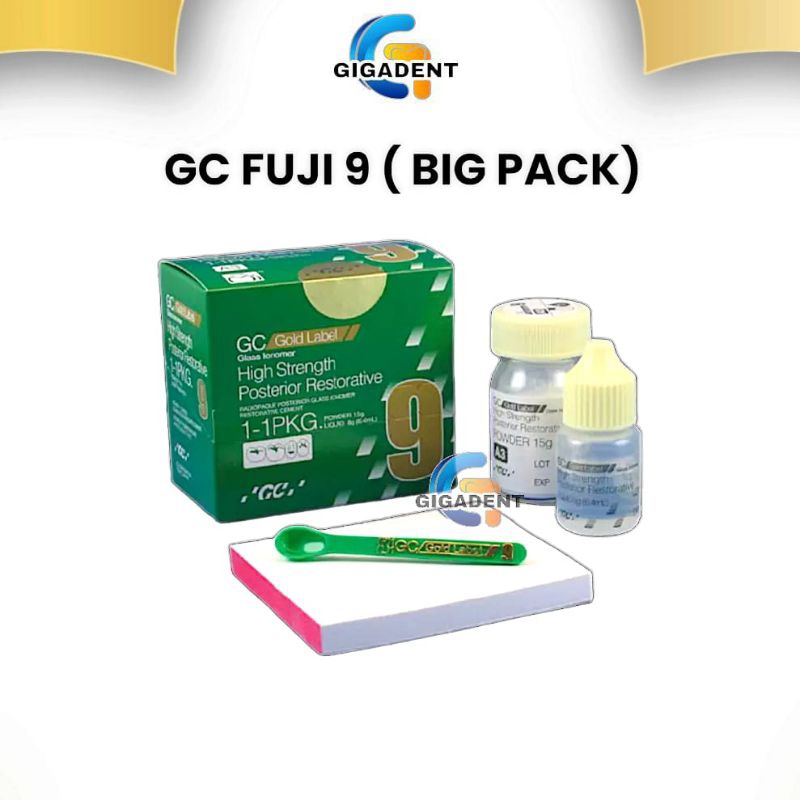 Jual GIC FUJI 9/ IX / GLASS IONOMER FUJI 9 A3 ( BIG PACK ) DENTAL | Shopee Indonesia