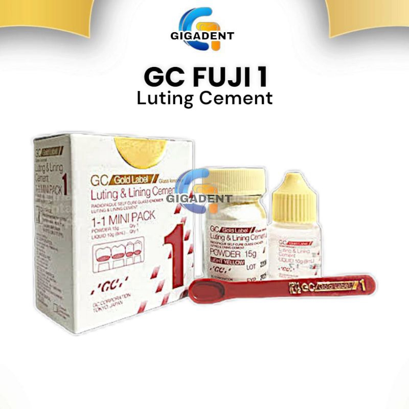 Jual GIC FUJI 1 LUTING CEMENT ( mini pack) | Shopee Indonesia