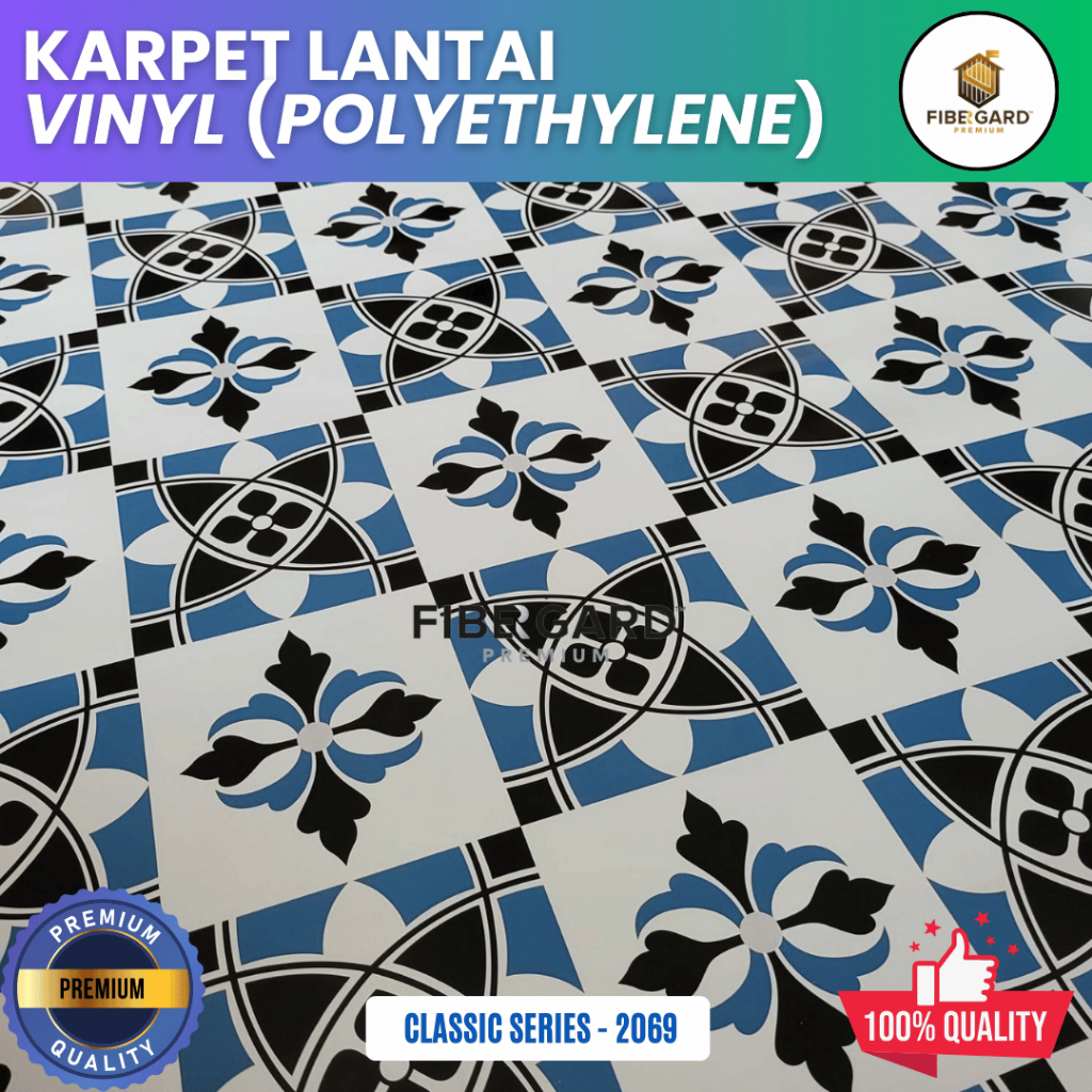 Jual [Per 1/2m] FIBERGARD - VINYL Karpet Lantai POLYETHYLENE Lebar 1 ...