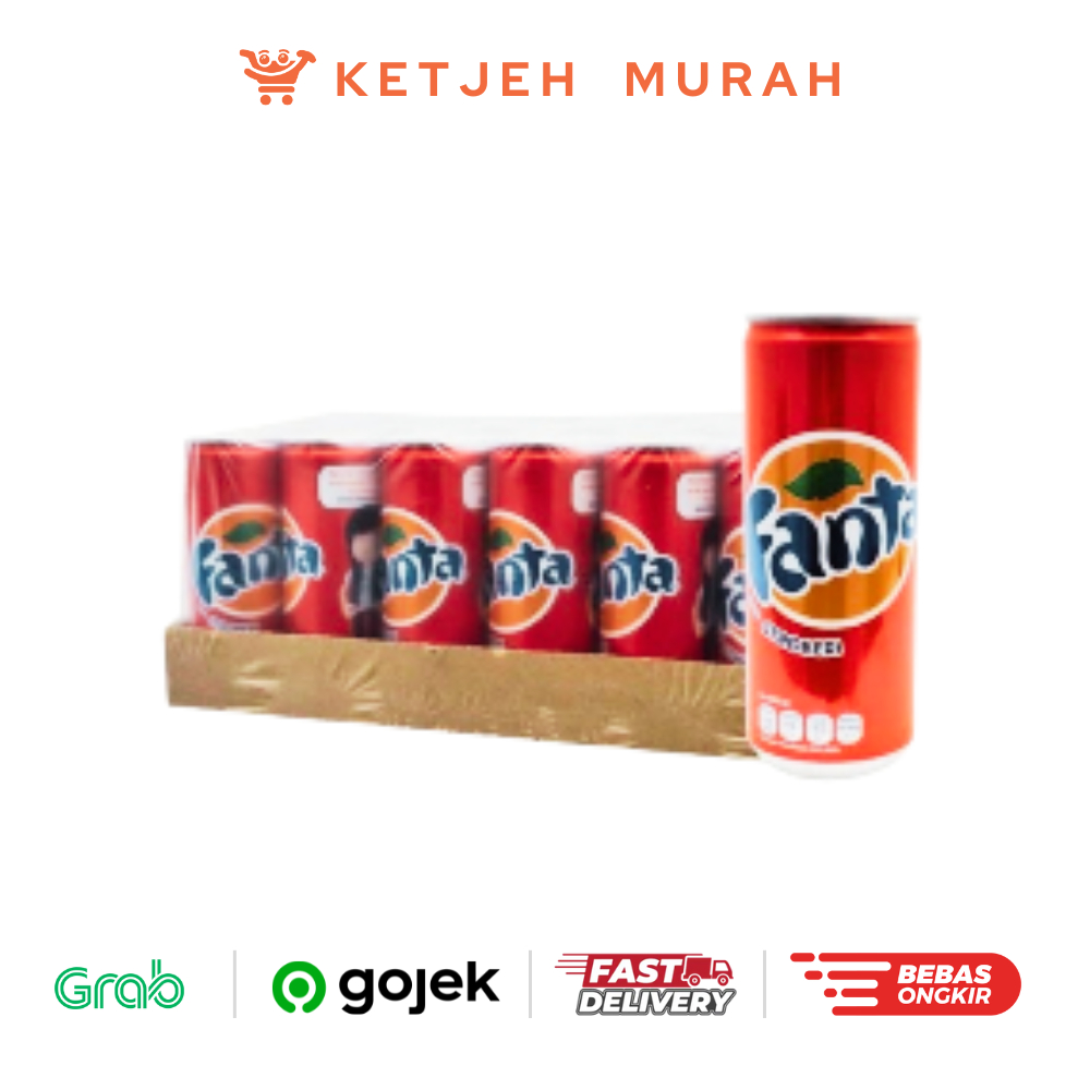 Jual Fanta Strawberry 250 ML Kaleng 1 Dus isi 24 Pcs | Shopee Indonesia