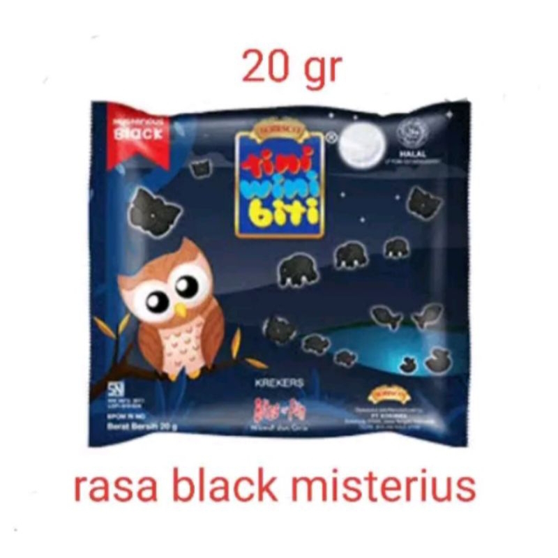 Jual Tini Wini Biti 20g / Biskuit Jadul / Black Misterius | Shopee ...