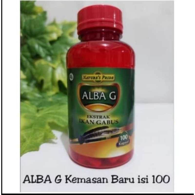 Jual ALBA G isi 100 Kapsul Nature's Pride | Shopee Indonesia