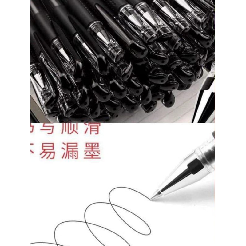 Jual PULPEN HITAM IMPORT 1 PACK ISI 10 PCS | Shopee Indonesia