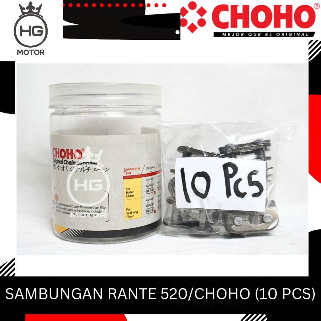 Jual SAMBUNGAN RANTAI RANTE 520 CHOHO 10 PCS | Shopee Indonesia