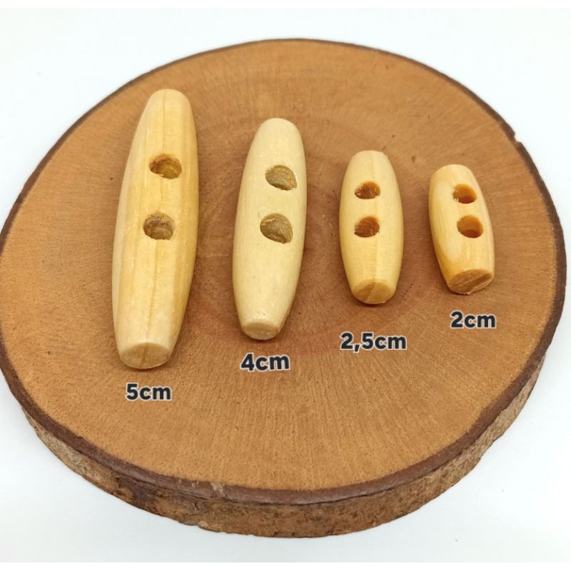Jual 1 PCS KANCING VINTAGE,KANCING KAYU,KANCING TOGGLE 2 LUBANG ...