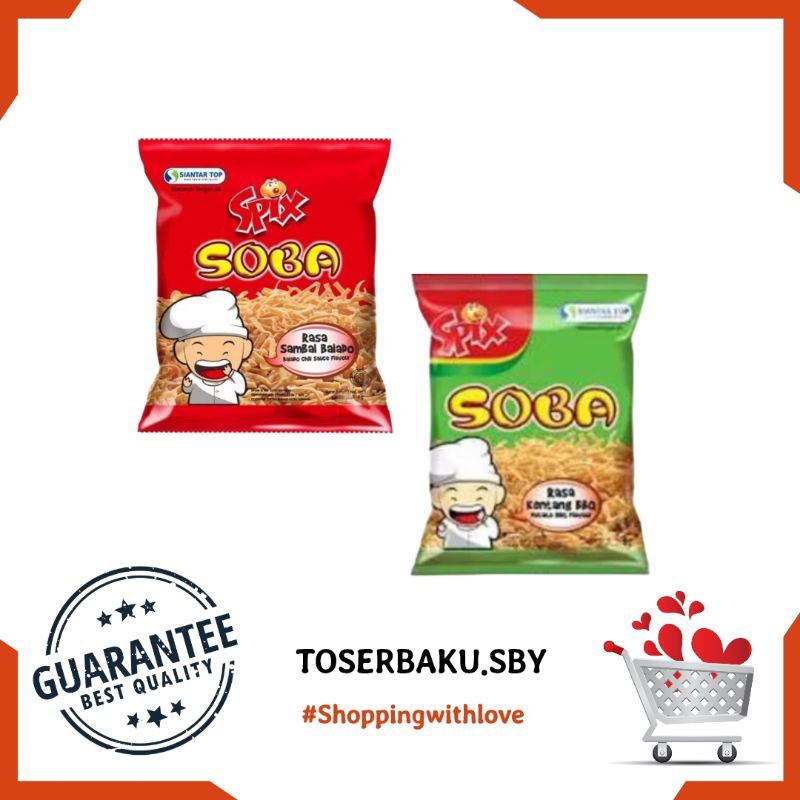 Jual Spix Soba Renceng Isi 10 / Spix / Cemilan / Mie Goreng | Shopee ...
