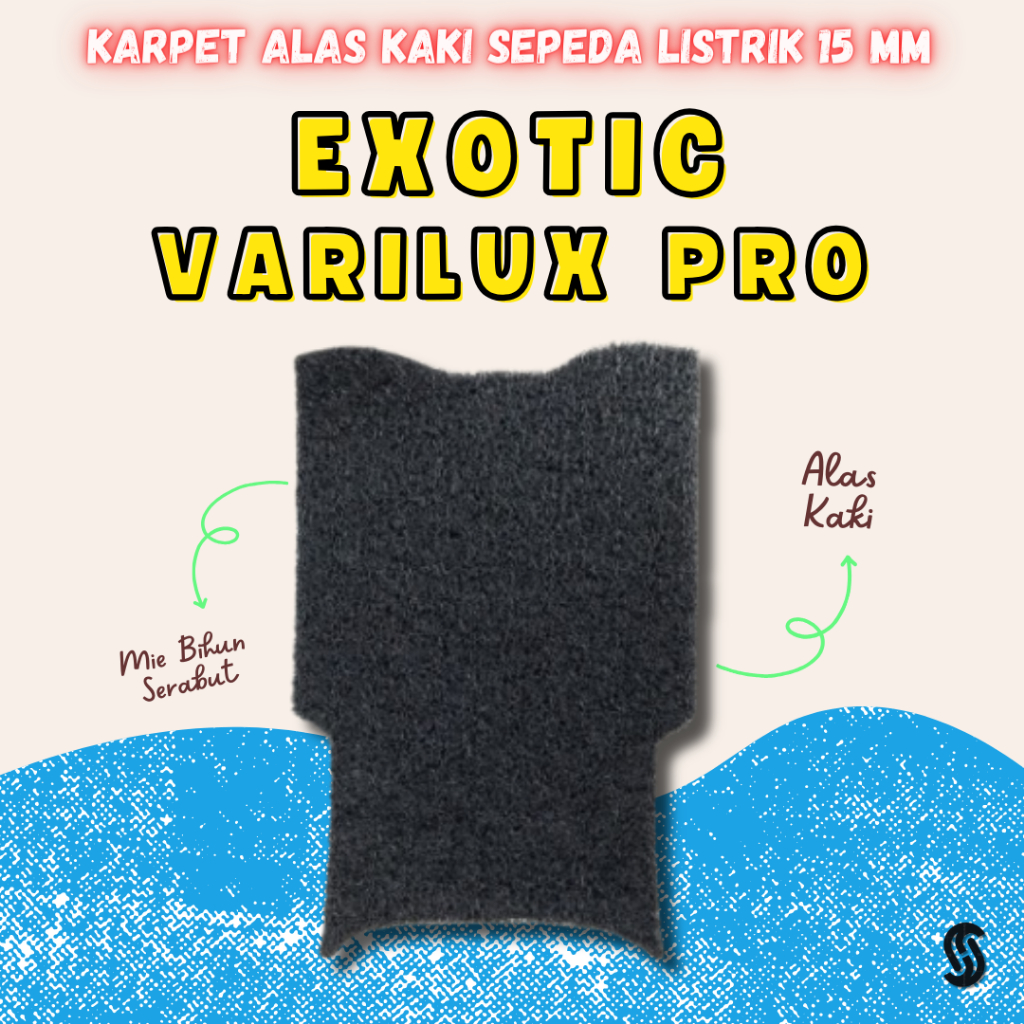 Jual Karpet Mie Bihun Sepeda Listrik Exotic VARILUX PRO | Shopee Indonesia