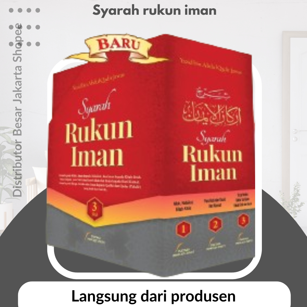 Jual Buku syarah rukun iman pustaka imam syafii 100% ORIGINAL kitab ustadz Yazid bin Abdul Qadir ...