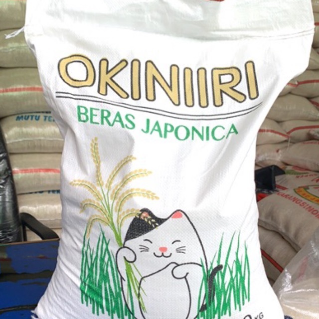Jual Beras Jepang / Beras Japonica Okiniri kemasan Repack 5kg Good ...