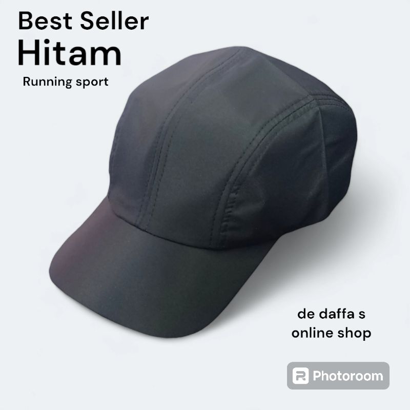 Jual COD TOPI PARASUT POLOS PUTIH OLAHRAGA LARI RUNNING SPORT TOPI ...