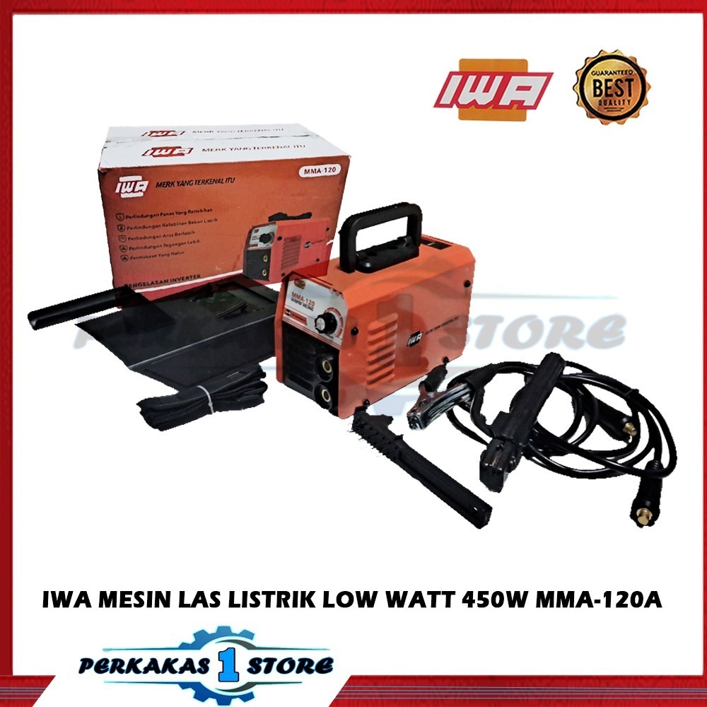 Jual IWA Mesin Las Inverter mesin las listrik 450 watt MMA 120A 450 watt / Mesin las mini ...