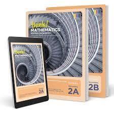 Jual Think! Mathematics Secondary Textbook 2A&2B w/ E Book Normal ...