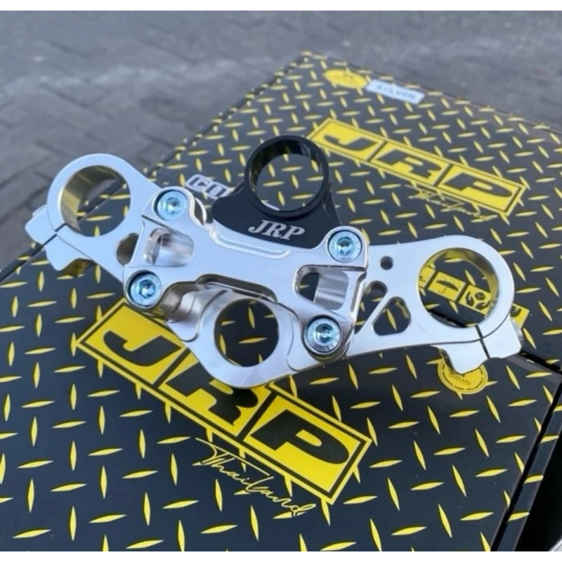 Jual SEGITIGA TRIPLE CLAMP ATAS PLUS BREKET FULL CNC JRP ORIGINAL ...