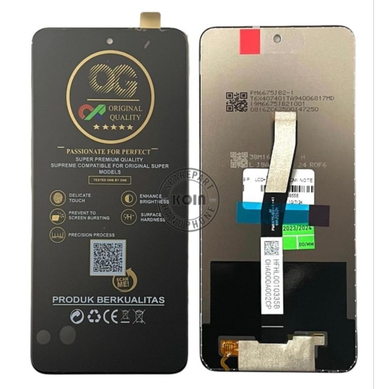 Jual LCD TOUCHSCREEN XIAOMI REDMI NOTE 9 PRO/NOTE 9S FULLSET | Shopee ...