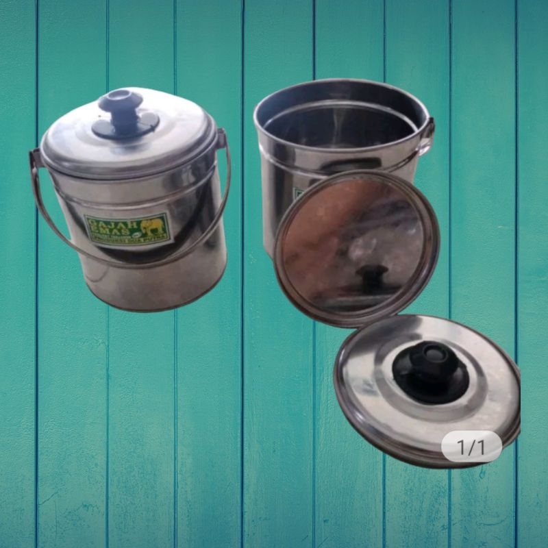 Jual RANTANG TUNGGAL UKURAN BESAR STAINLESS CAP GAJAH EMAS DENGAN SEKAT ...