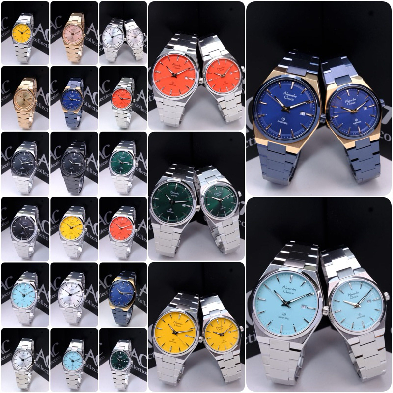 Jual FREE BATRAI COD JAM TANGAN PRIA WANITA ALEXANDRE CHRISTIE AC8697 ...