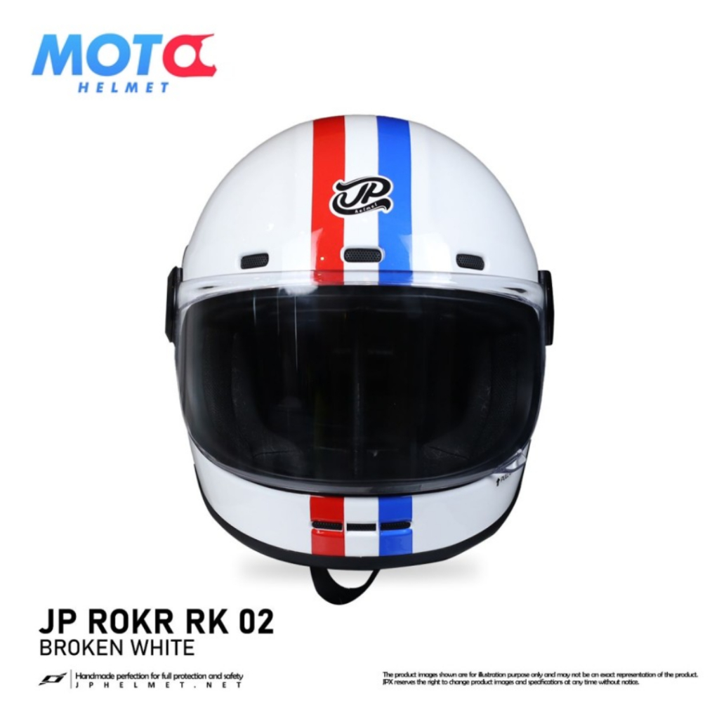 Jual Helm Fullface Retro JP Rokr - RK 02 | Shopee Indonesia