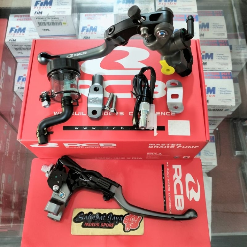 Jual Master Rem RCB Kanan Radial S1 17MM Handle Kiri Kopling Rem RCB S1 ...