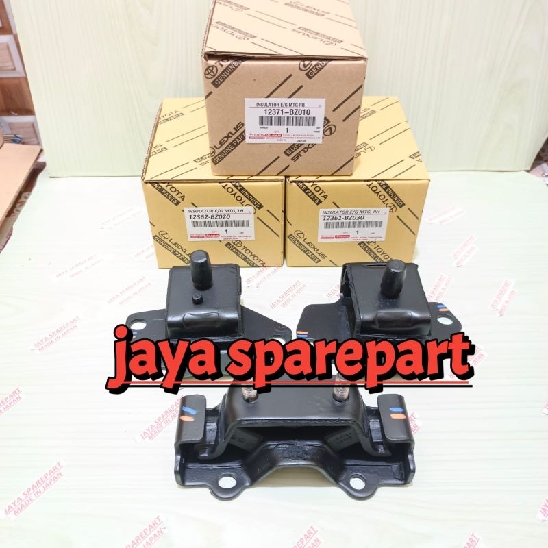Jual Engine Mounting Set Toyota Avanza Xenia 2004-2011 Japan 1set 3pc ...