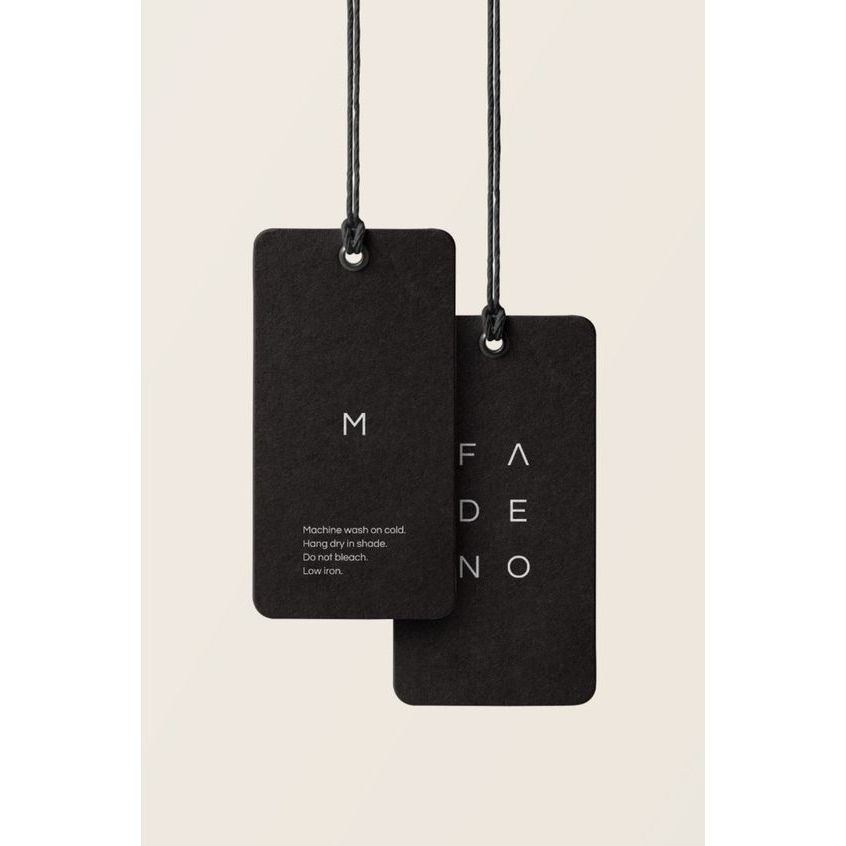 Jual hangtag premium ketebalan 700gramasi label hangtag baju label ...