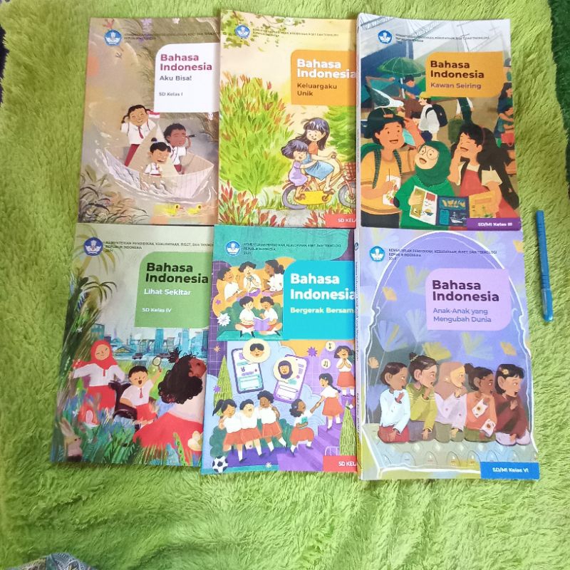 Jual ORIGINAL BUKU BAHASA INDONESIA AKU BISA KELUARGAKU UNIK LIHAT SEKITAR BERGERAK BERSAMA ...