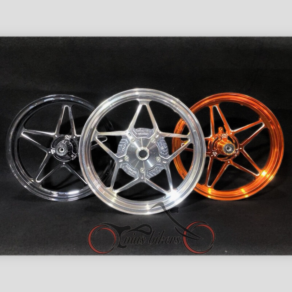 Jual Velg Bintang Aerox Old/New Vario 160 ABS Chrome/Silver Orange ...