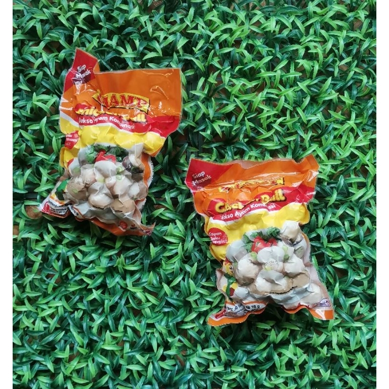 Jual Champ Bakso Ayam Kombinasi (Chicken Ball) - Berat 500 Gr - Isi 50 ...