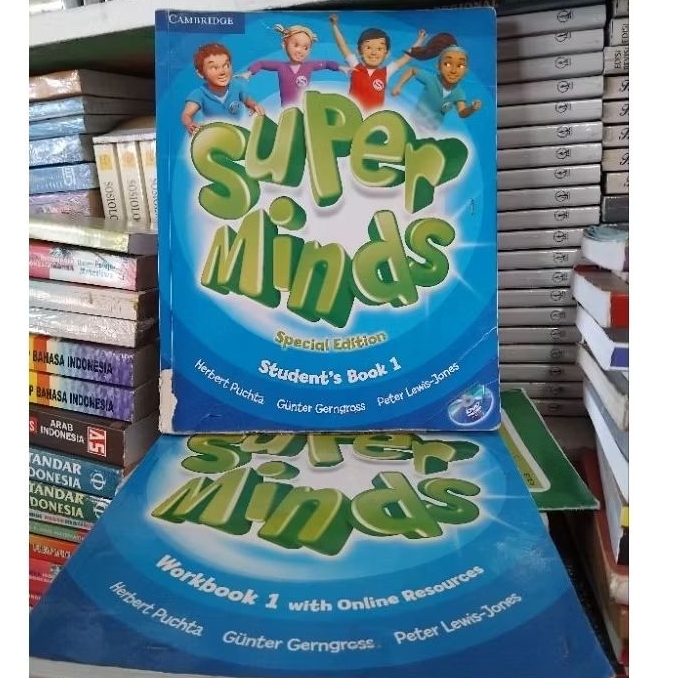 Jual buku super minds 1 satu set | Shopee Indonesia