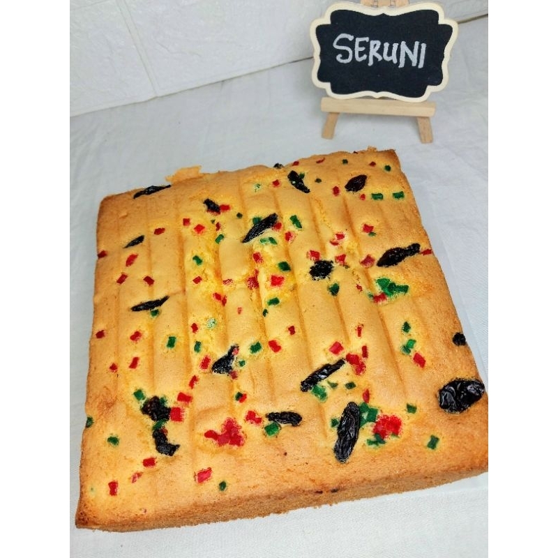 Jual (KHUSUS PULAU JAWA) Bolu / Fruit Cake Sukade panggang lembut ...