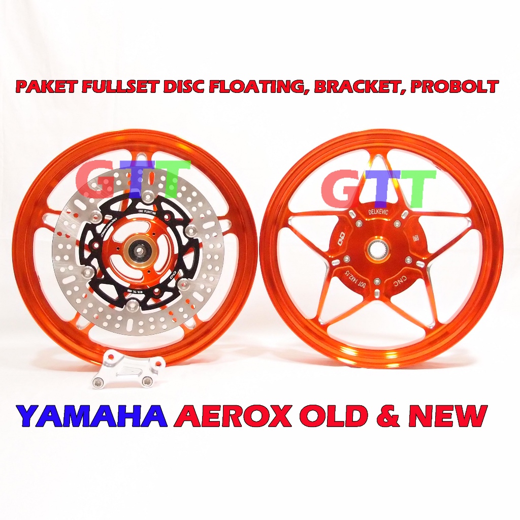 Jual VELG VSPEED GEN2 YAMAHA AEROX 155, AEROX 155 CONNECTED | Shopee ...