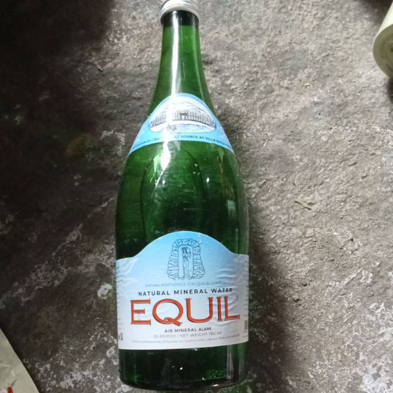 Jual Equil Natural Mineral Water 760ml | Shopee Indonesia
