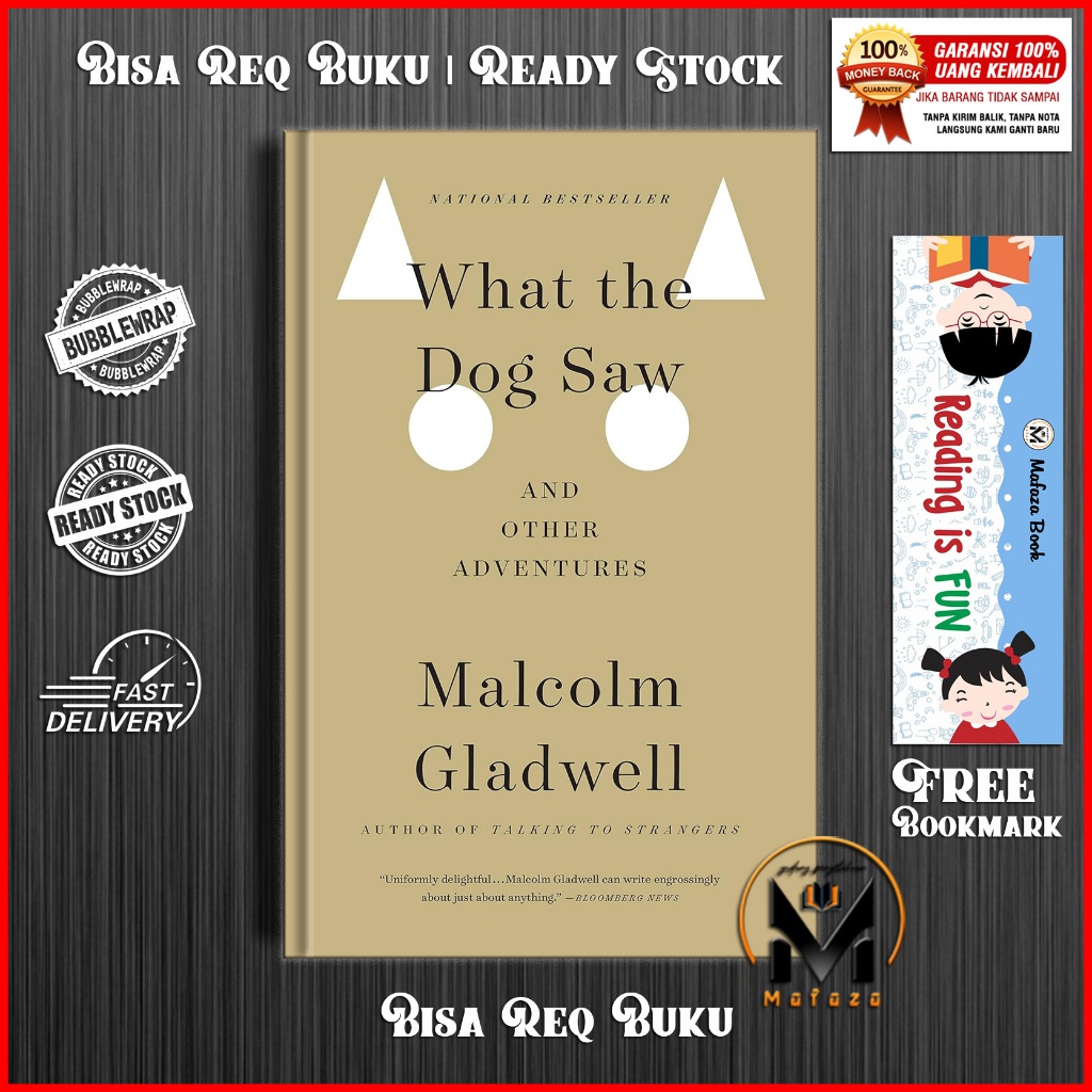 Jual What the Dog Saw by Malcolm Gladwell (English) | Shopee Indonesia